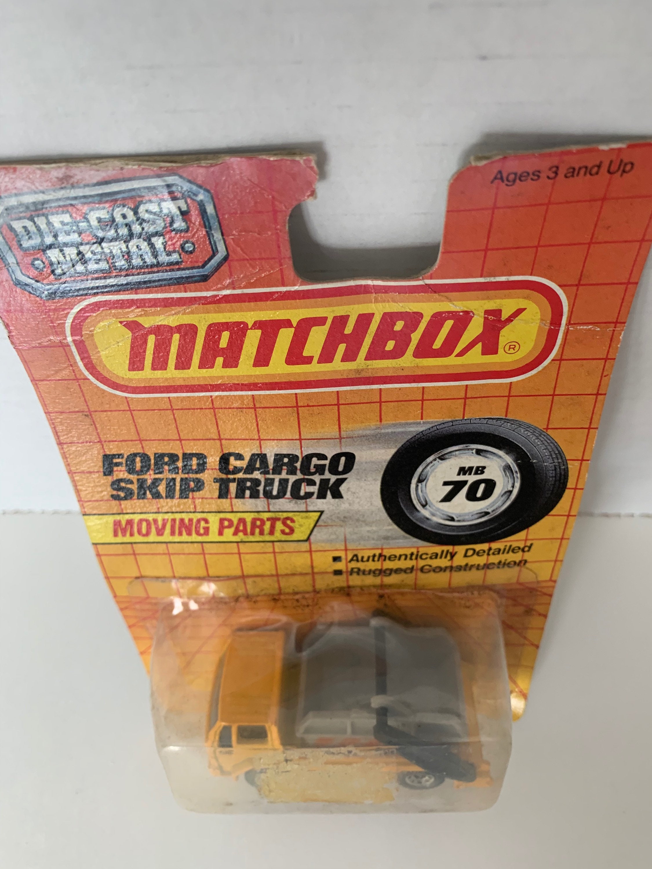 1989 Matchbox Ford Cargo Skip Truck New Package, Die Cast Metal Car ...