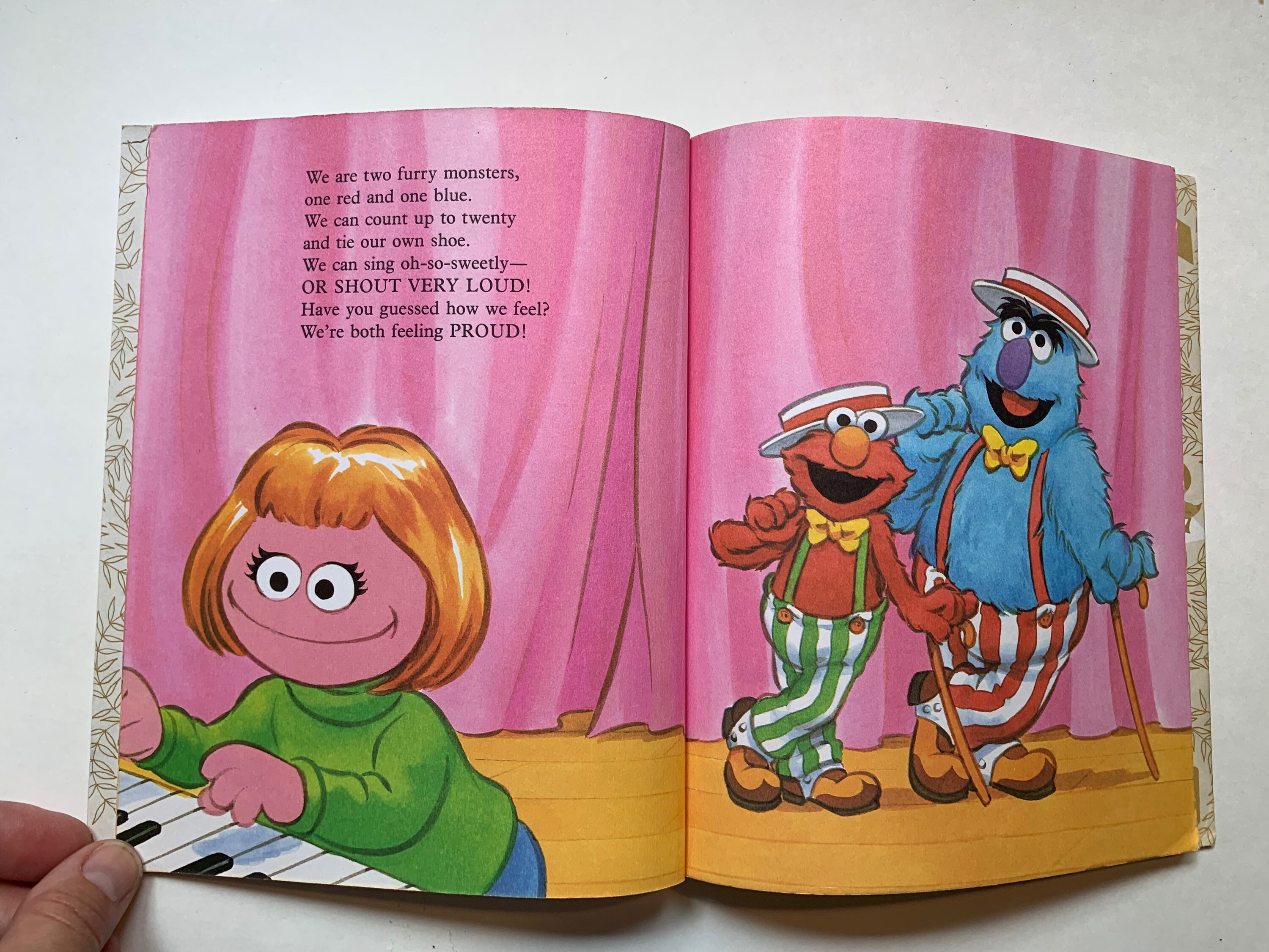 Happy and Sad Grouchy and Glad A Little Golden Book A Sesame - Etsy ...