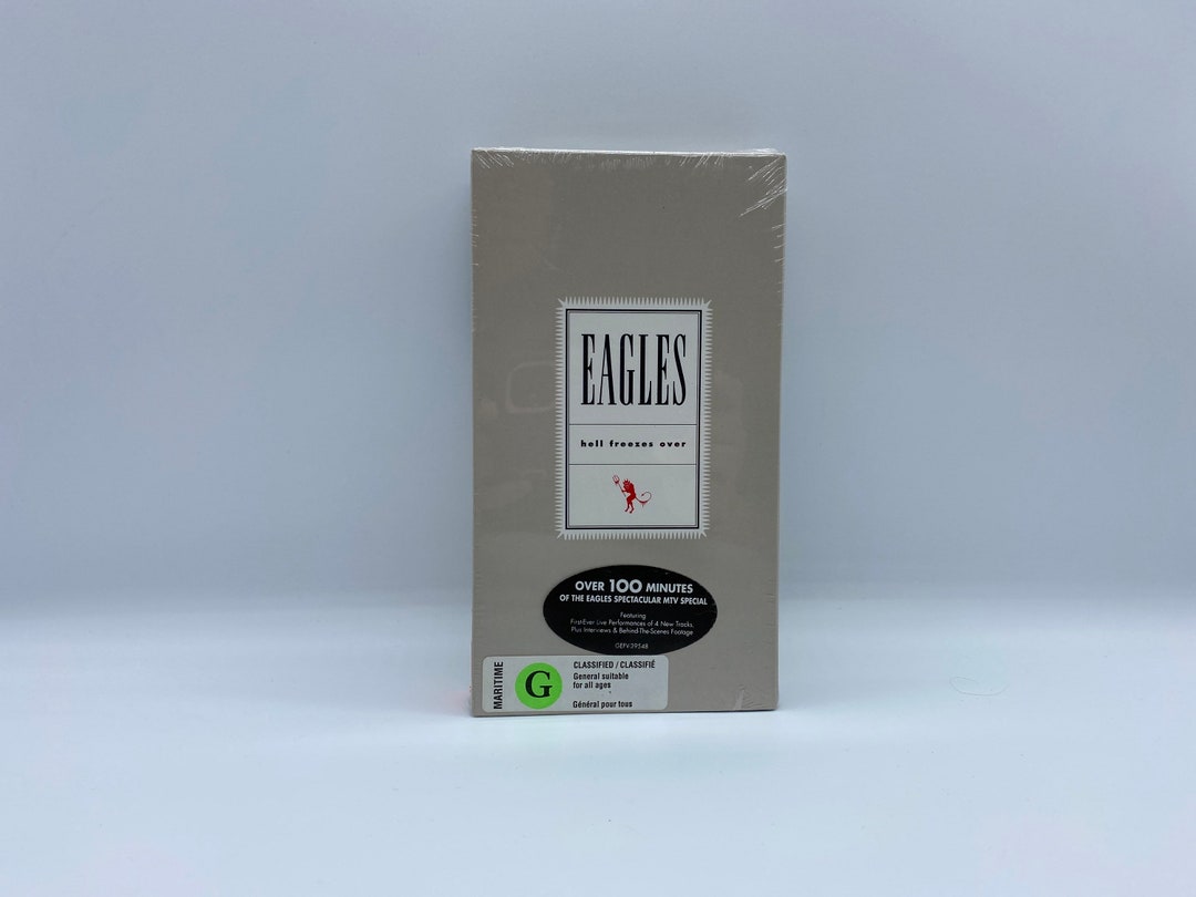 Eagles Hell Freezes Over VHS New Old Stock, 1994 Eagles Hell Freezes Over Vhs, Eagles MTV ...