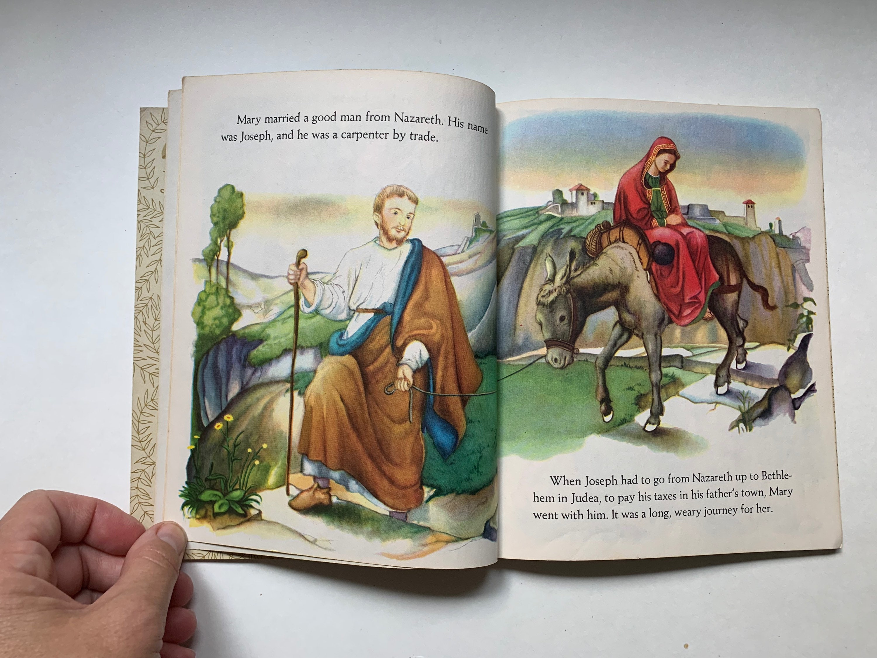 Vintage the Christmas Story Xmas Golden Book 1976 Little - Etsy UK