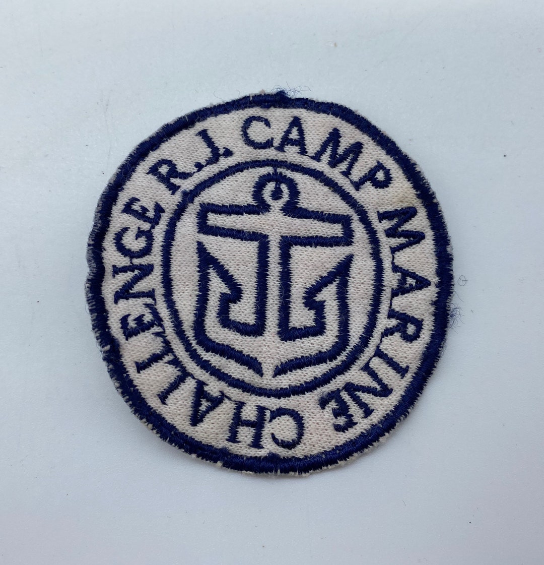 Vintage R.J. Camp Marine Challenge Patch, Camp Marine Challenge Patch ...