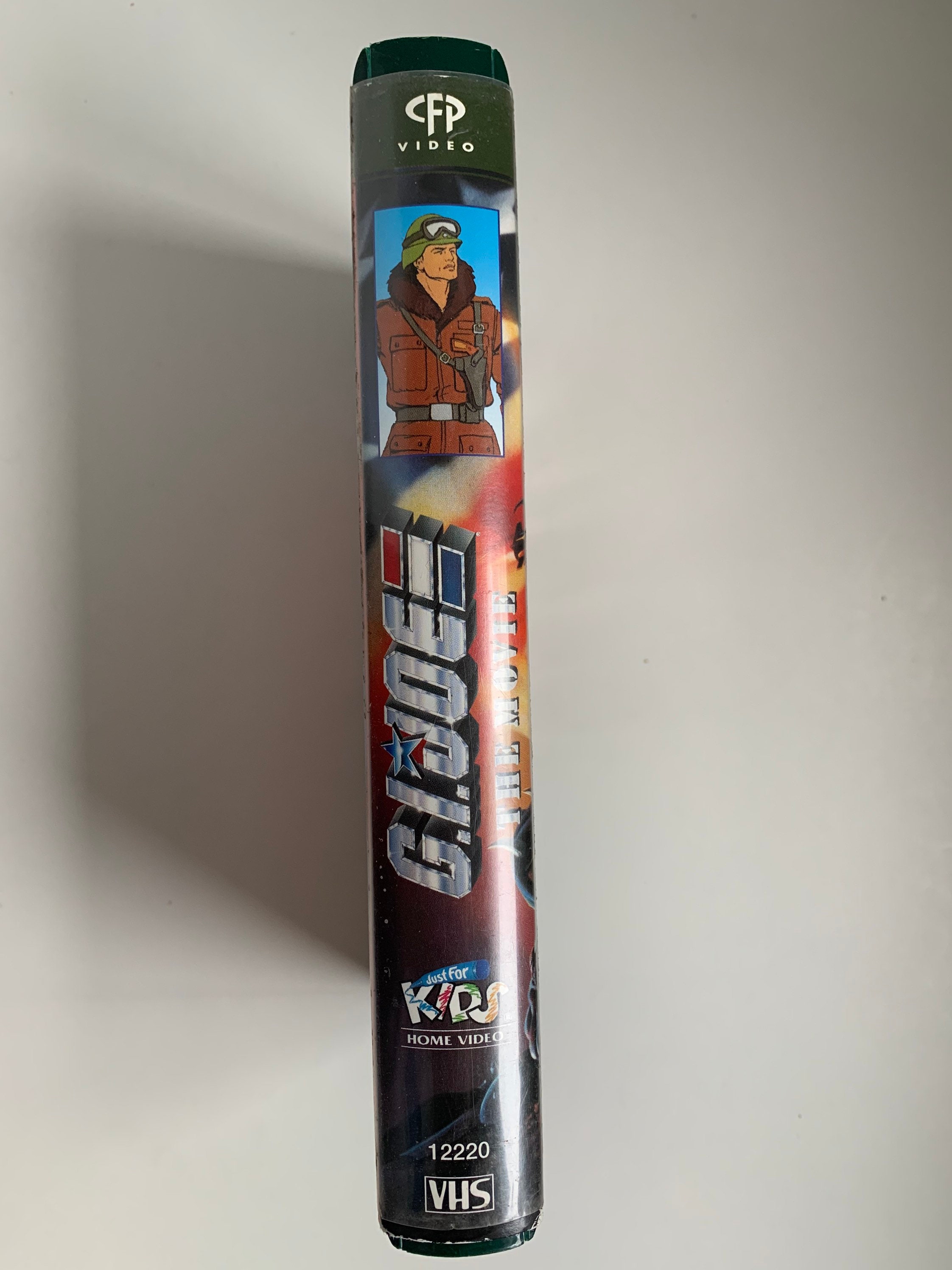 G.I. Joe the Movie VHS Clamshell, 1995 G.I. Joe VHS Movie, GI Joe Movie ...