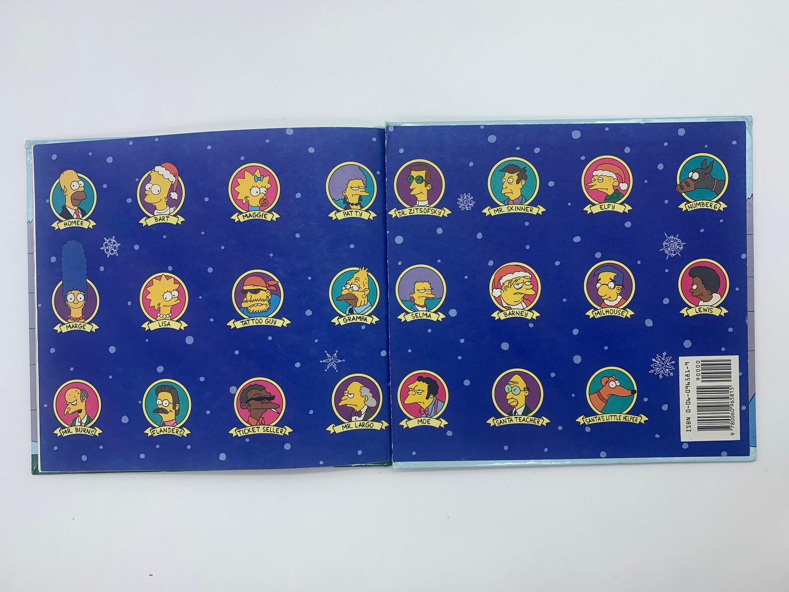 Vintage Matt Groenings the Simpsons Xmas Book 1990 First - Etsy