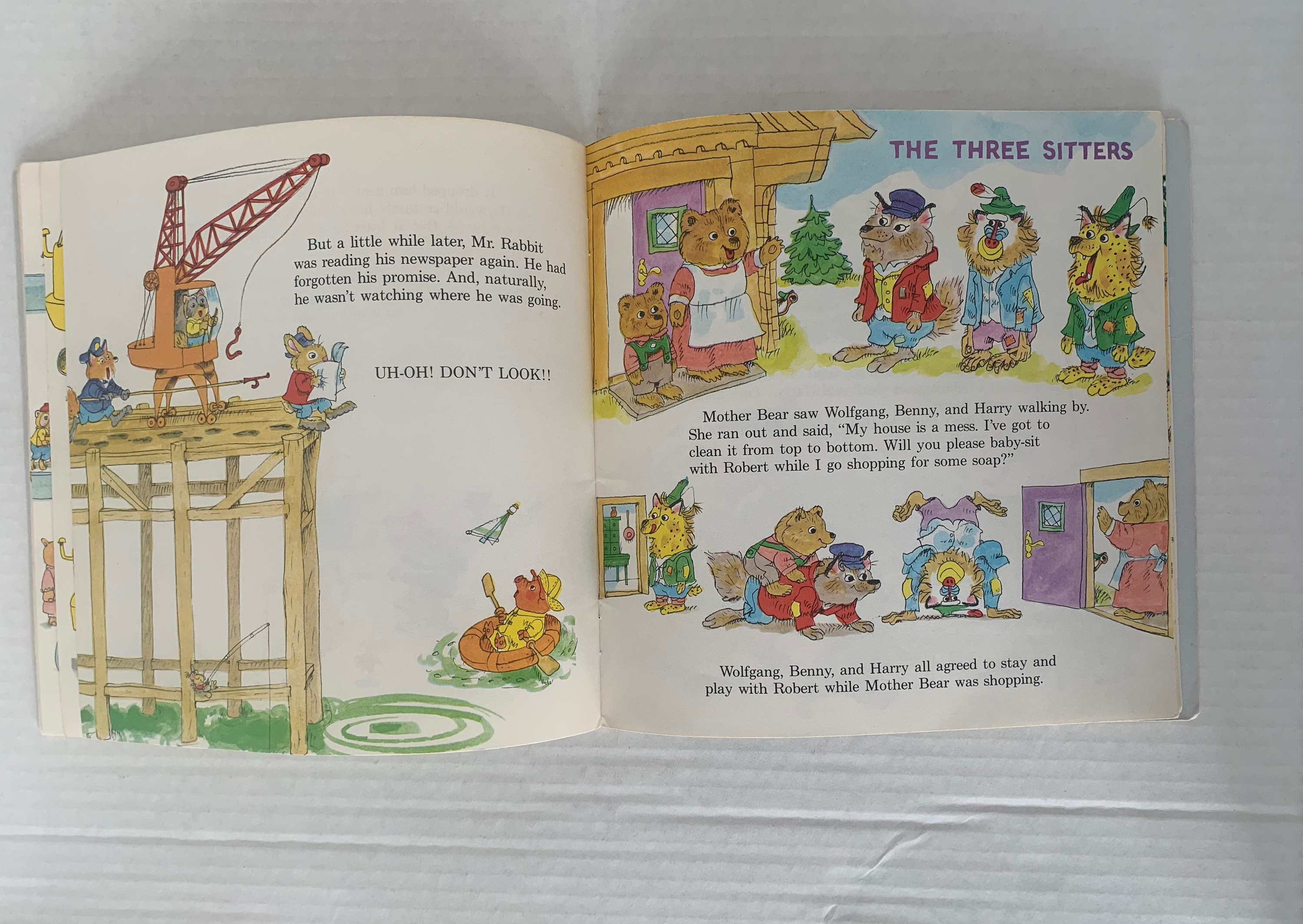 Vintage Richard Scarrys Lowly Worm Storybook 1987 Picture - Etsy