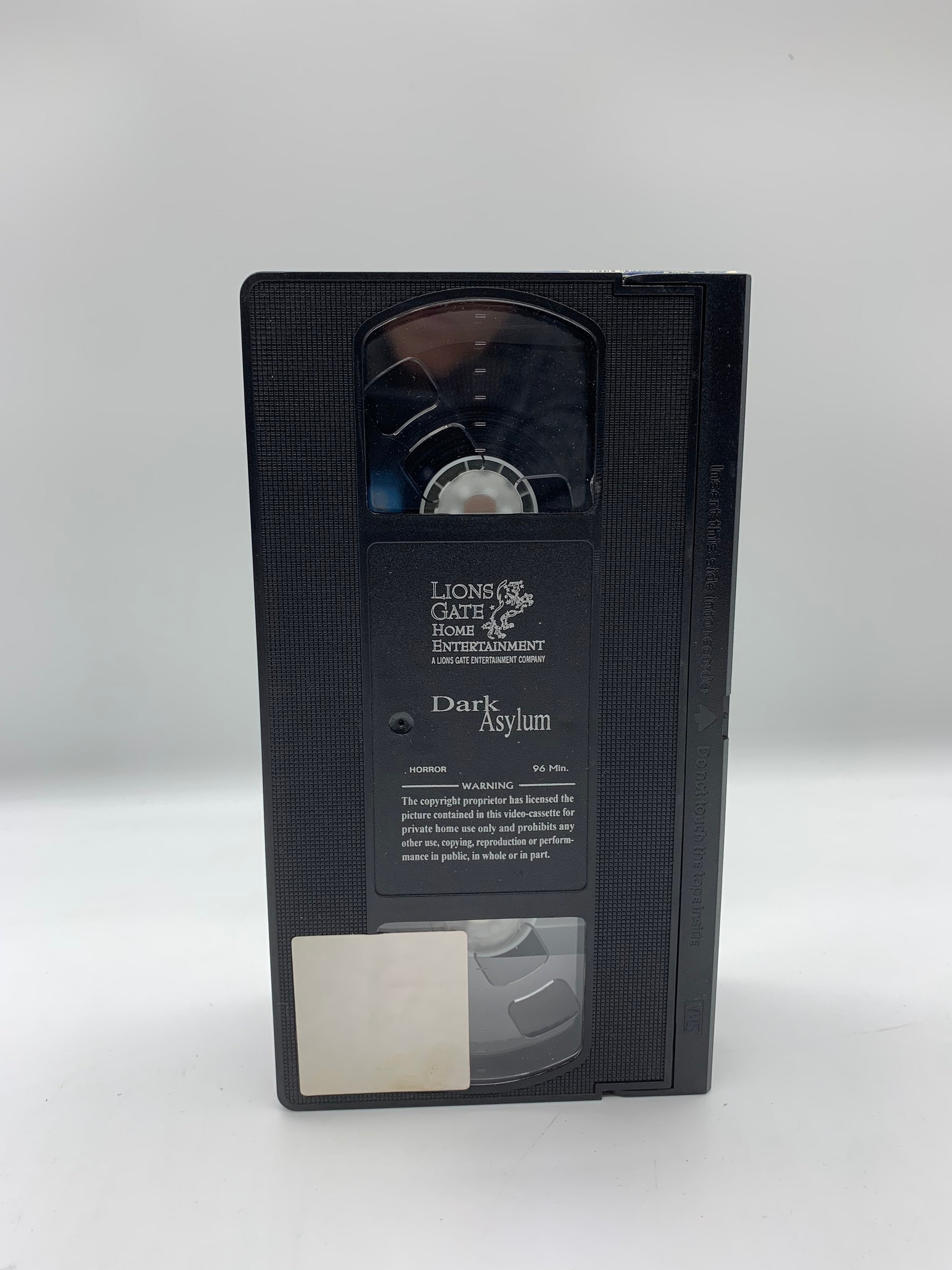 Vintage Dark Asylum VHS Subtitles Dark Asylum Horror Movie - Etsy