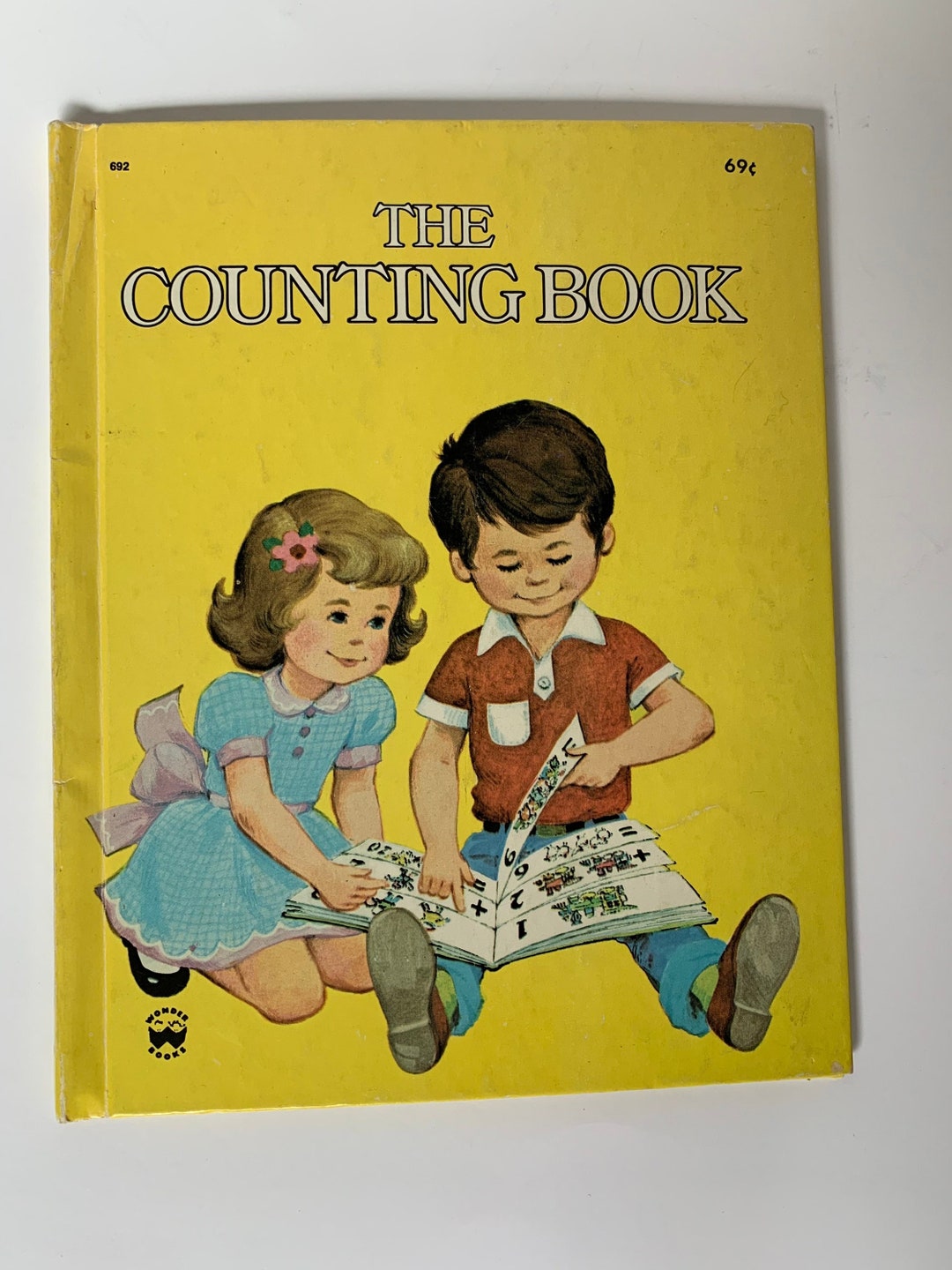 Vintage the Counting Book, Wonder Books 1977, Addition Book ...