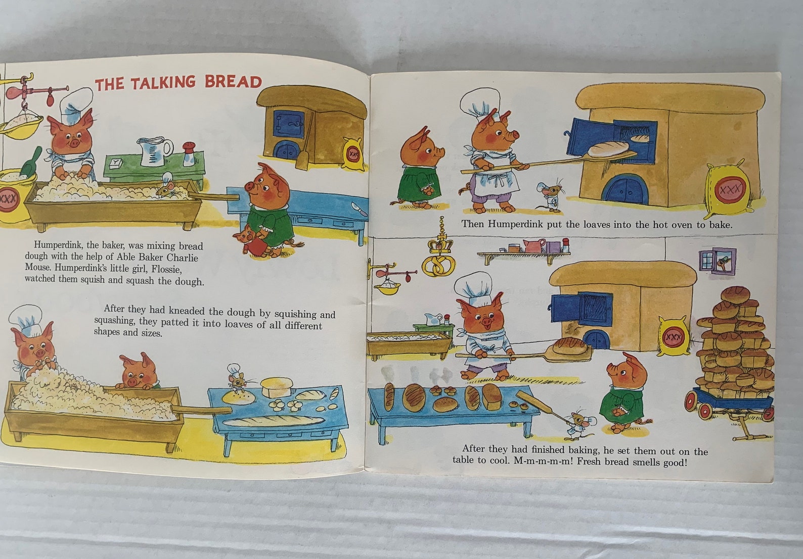 Vintage Richard Scarrys Lowly Worm Storybook 1987 Picture - Etsy