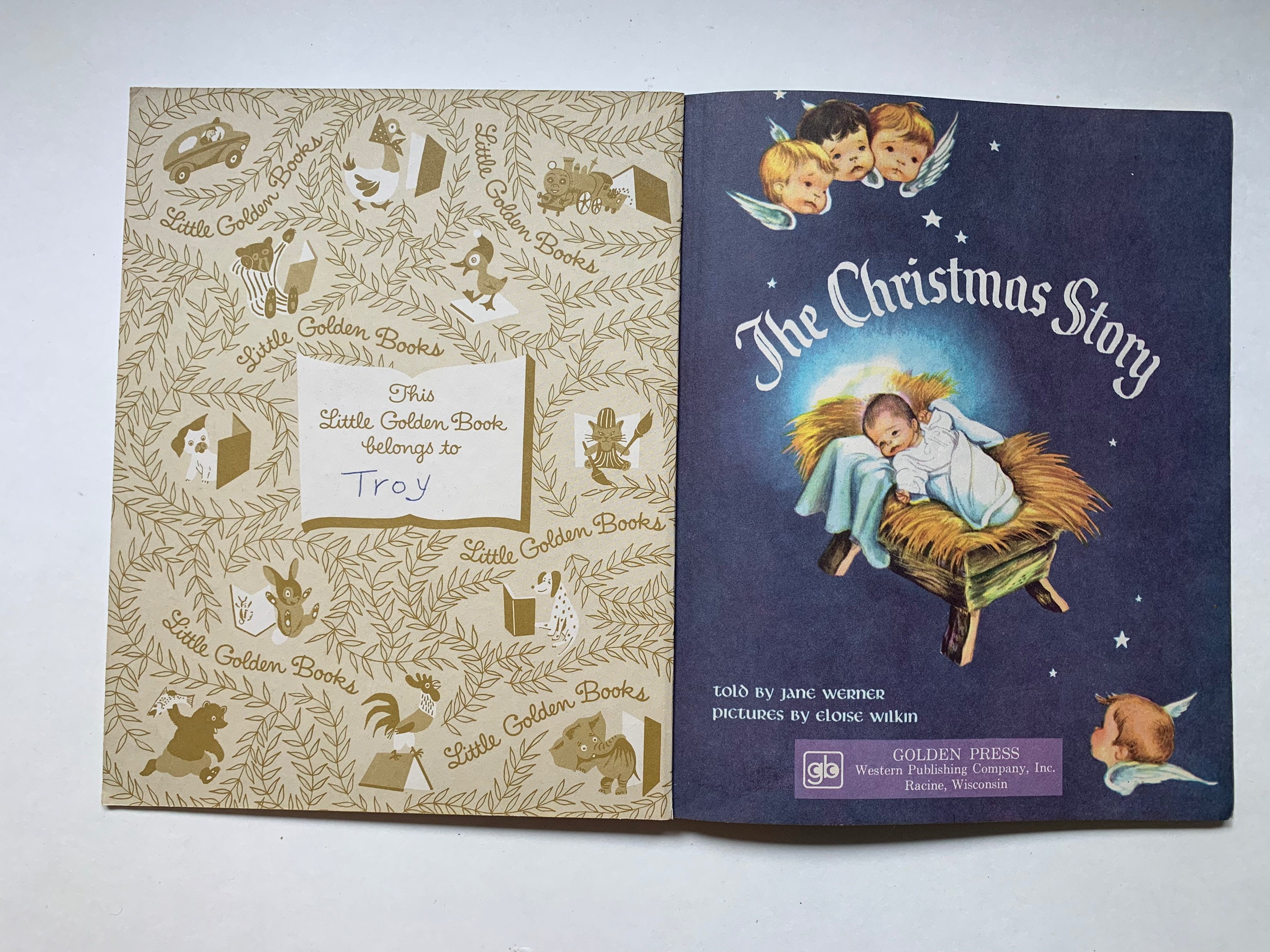 Vintage the Christmas Story Xmas Golden Book 1976 Little - Etsy UK