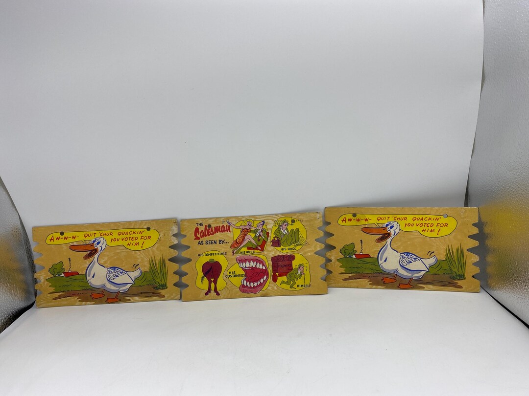 Vintage Komic Kards, Komic Kard It’s A Postcard! It’s A Plak!, 3 Komic ...