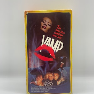 VAMP VHS, 1991 Vamp Horror Vhs, Gold Cover Vamp VHS, the First Kiss ...