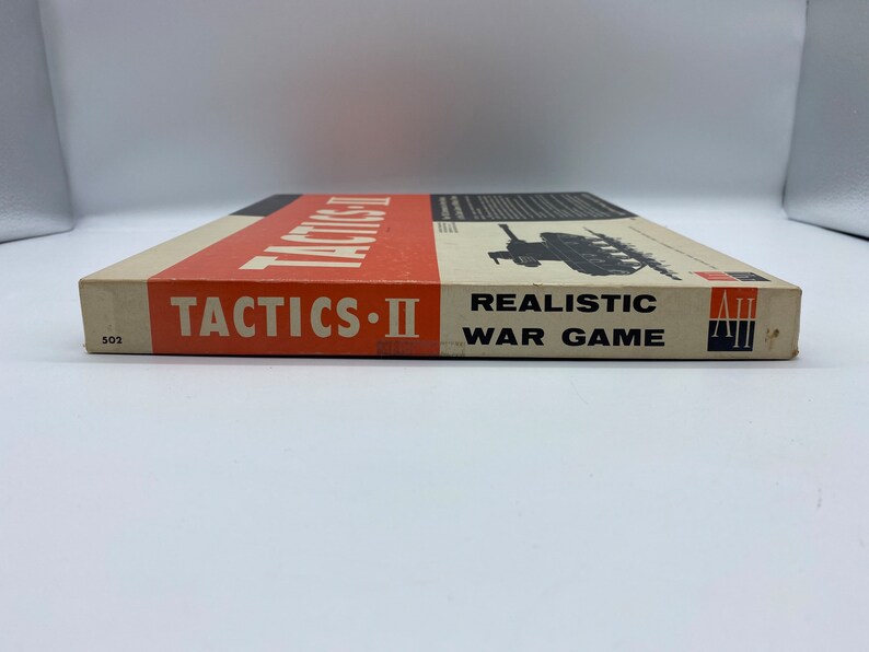 Tactics II Realistic War Game, the Avalon Hill Game Company, 1973 ...