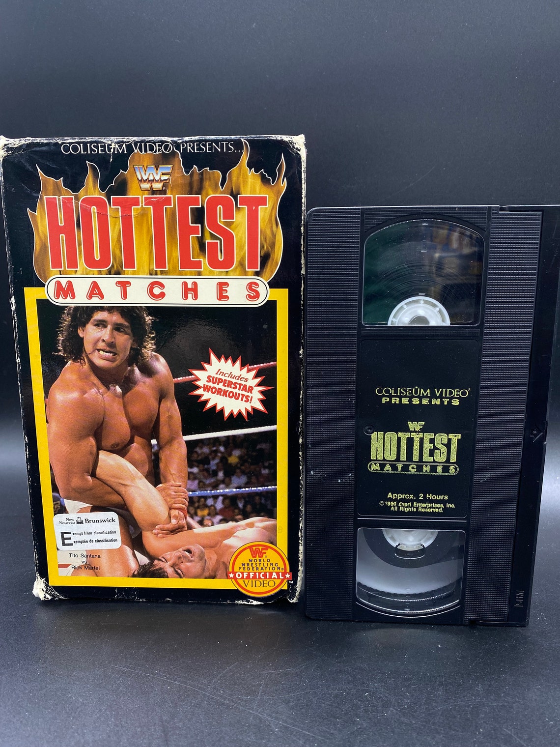 WWF Hottest Matches VHS, Coliseum Video Presents Wwf Hottest Matches ...