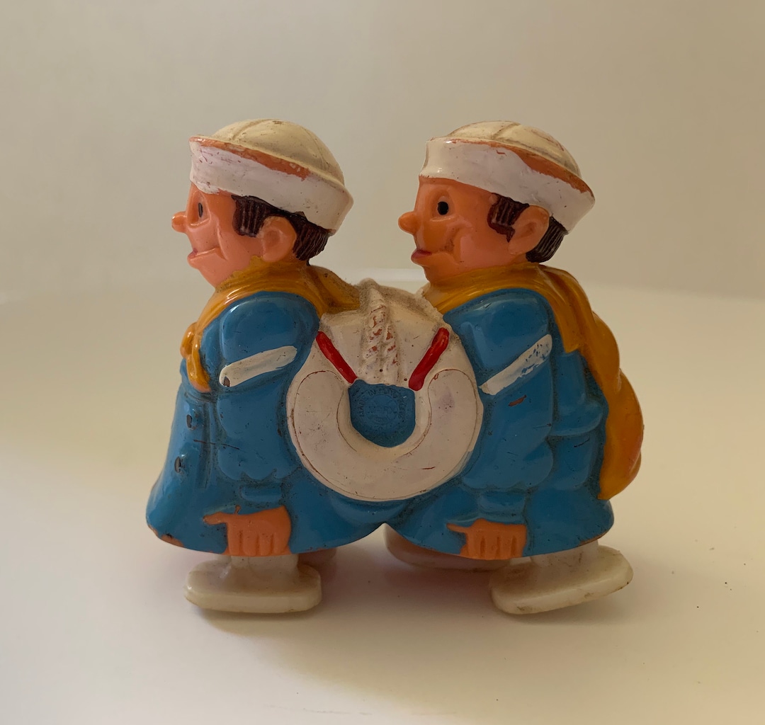 Vintage Marx Walking Sailors, Ramp Walking Sailors, Plastic Marx ...