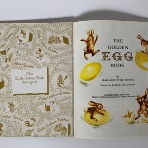 The Golden Egg Book A Little Golden Book 1975, Vintage the Golden Egg ...