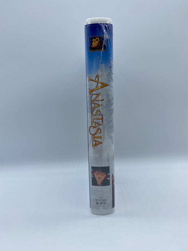 Anastasia VHS 1998, Sealed Anastasia VHS, Twentieth Century Fox Anastasia Vhs, New Old Stock ...
