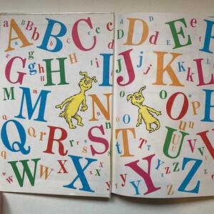 Vintage Dr. Seuss’s ABC Beginner Books, Grolier Book Club Edition, Dr ...
