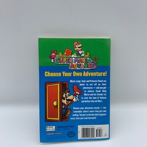 Super Mario Advance Choose Your Own Aventure Book, Nintendo Super Mario ...