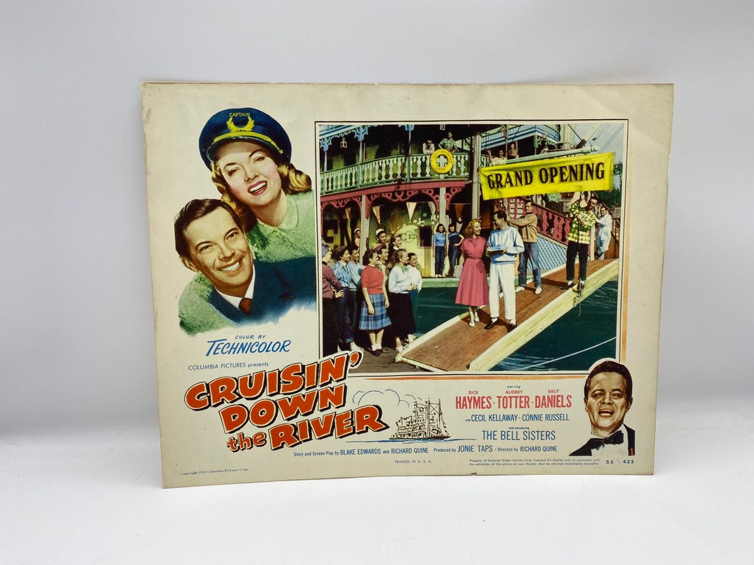 Vintage Cruisin Down the River Lobby Card, 1953 Cruisin Down the River ...
