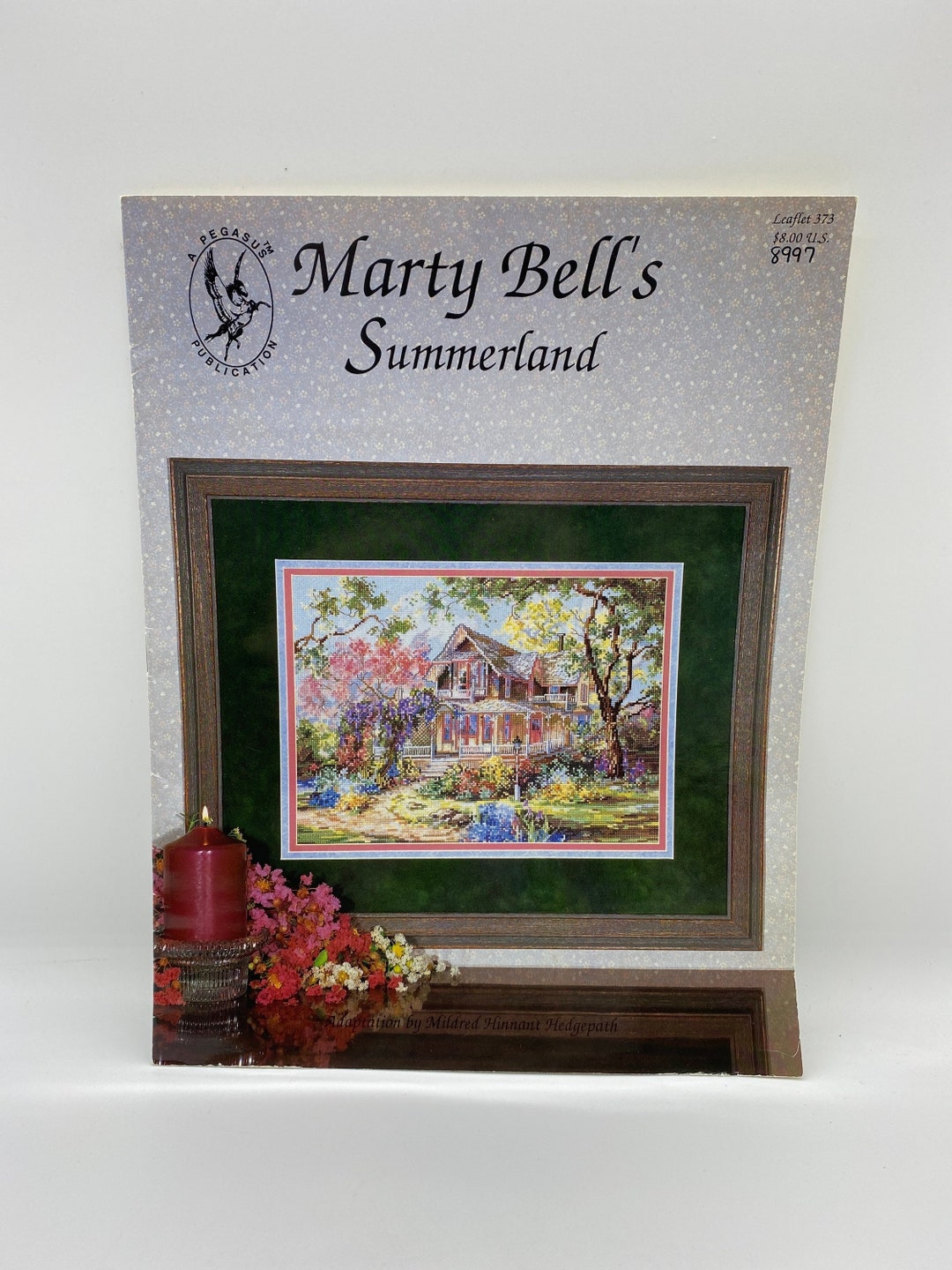 Vintage Marty Bell Summerland Cross Stitch Pattern, Marty Bell Leaflet ...