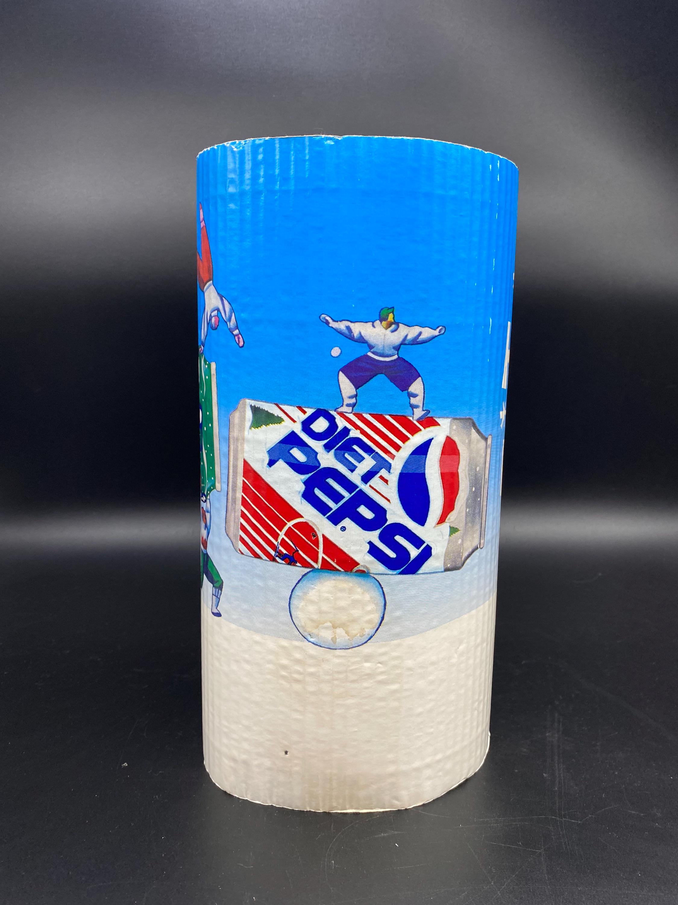 Vintage Pepsi Cola Pepsi Holiday Party Bunch Corigated Wall ...