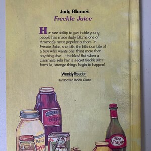 Vintage Freckle Juice, Judy Blume, Weekly Reader Books, 1971 Judy Blume ...