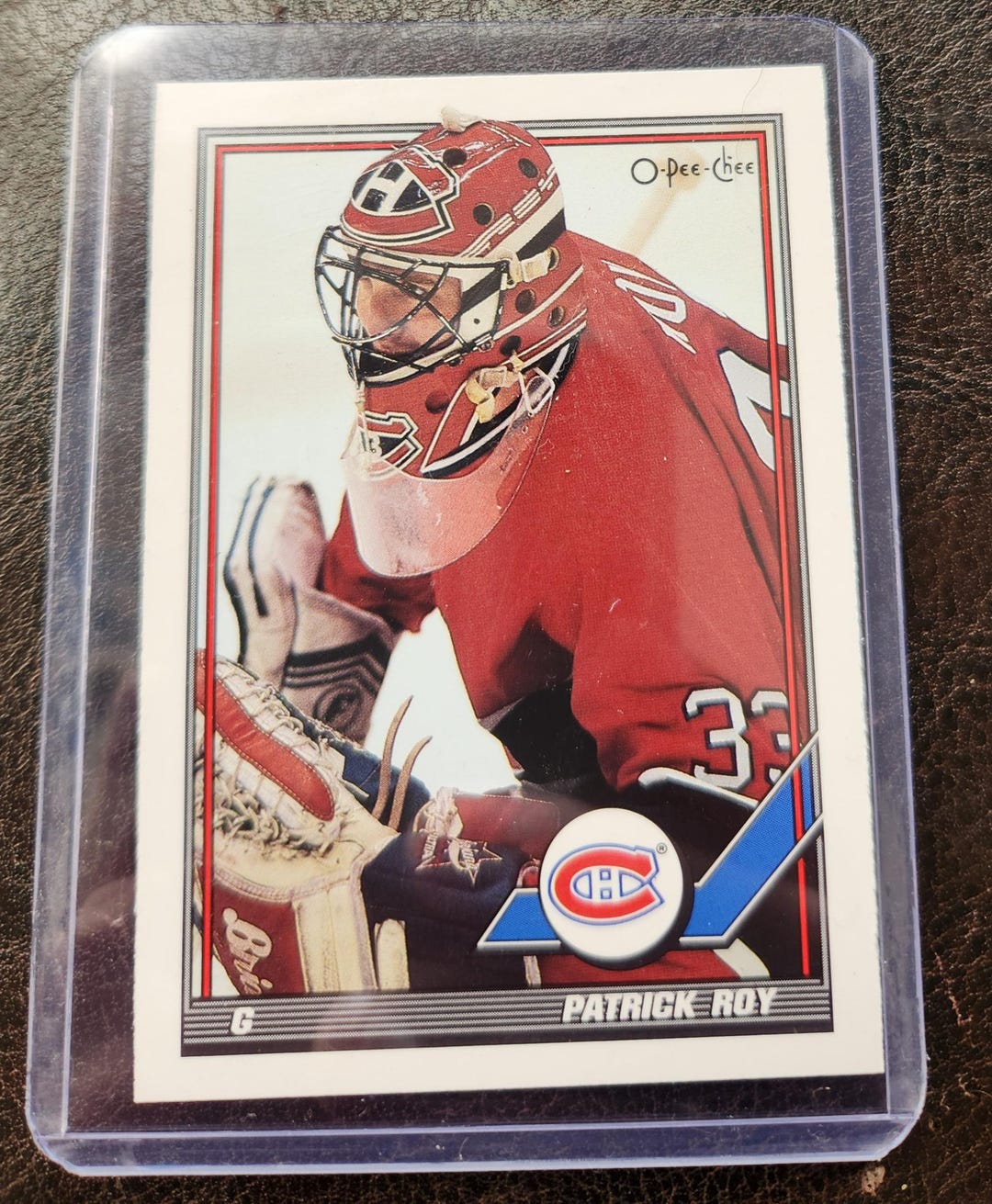 Vintage Patrick Roy Hockey Card, 1991 Patrick Roy #413 Opeechee Hockey ...
