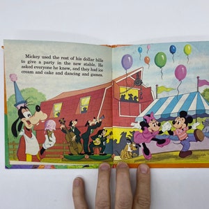 Vintage Walt Disneys Mickey Mouse and the Second Wish - Etsy