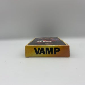 VAMP VHS, 1991 Vamp Horror Vhs, Gold Cover Vamp VHS, the First Kiss ...