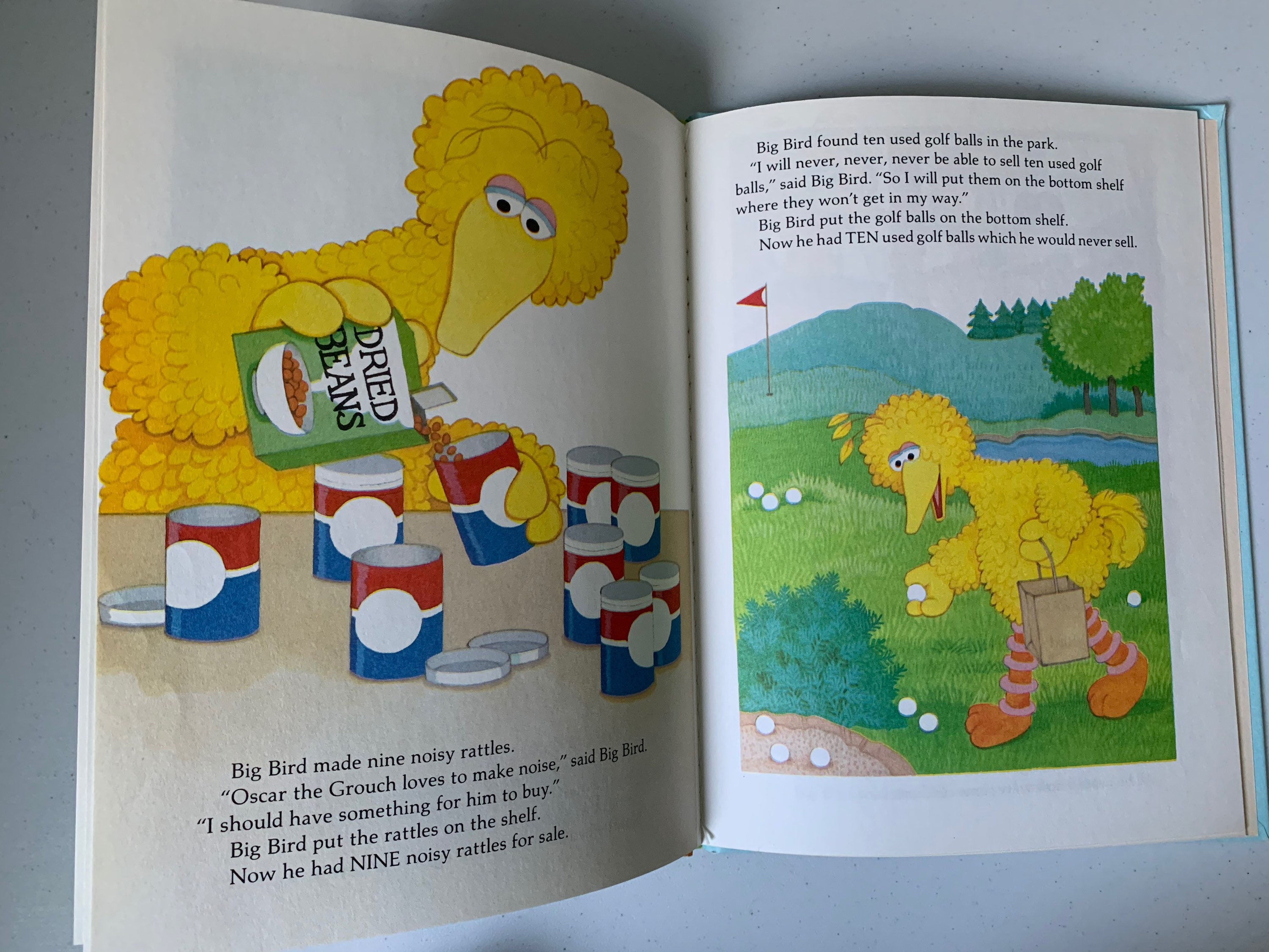 Vintage I Can Count to Ten and Back Again Sesame Street Book - Etsy
