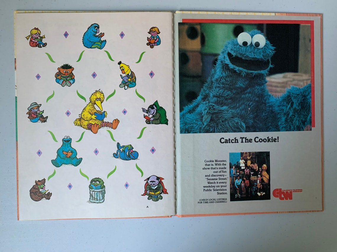 I Can Do It Myself Sesame Street Book Club 1980 Childrens - Etsy