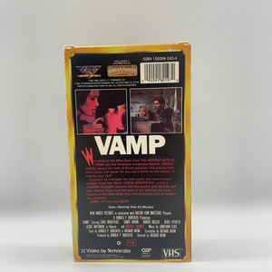 VAMP VHS, 1991 Vamp Horror Vhs, Gold Cover Vamp VHS, the First Kiss ...