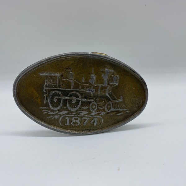 Brass Train Belt Buckle - Etsy