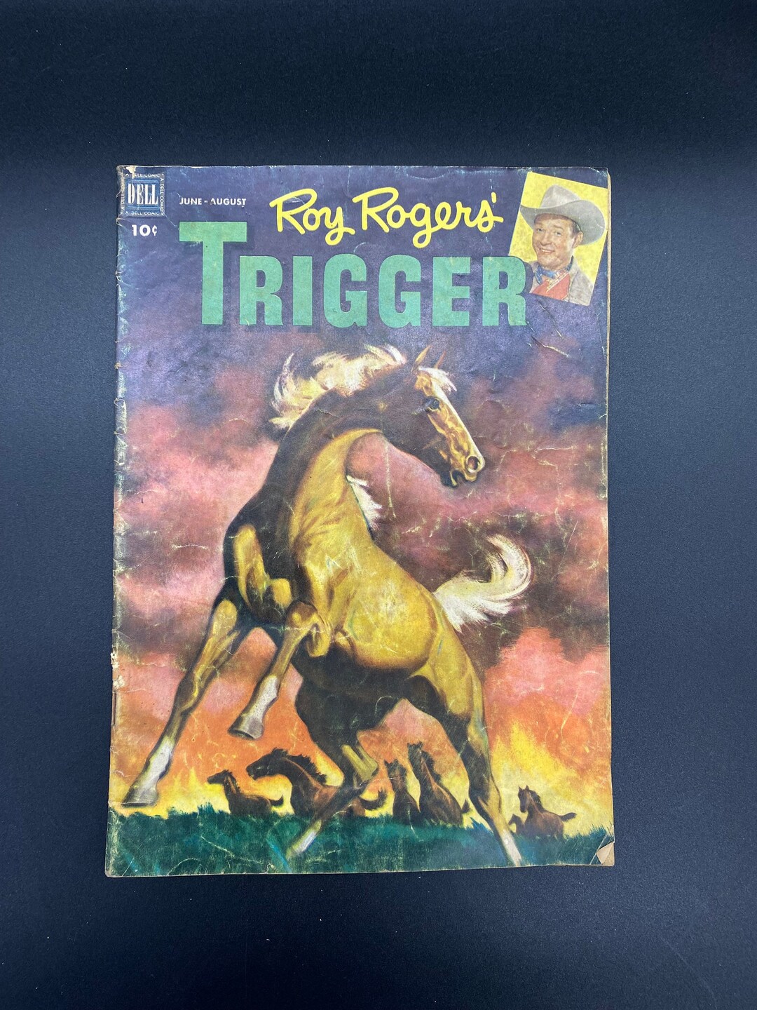 Roy Rogers Trigger #5 Dell Comic, Dell Comics Roy Rogers Trigger No 5 ...