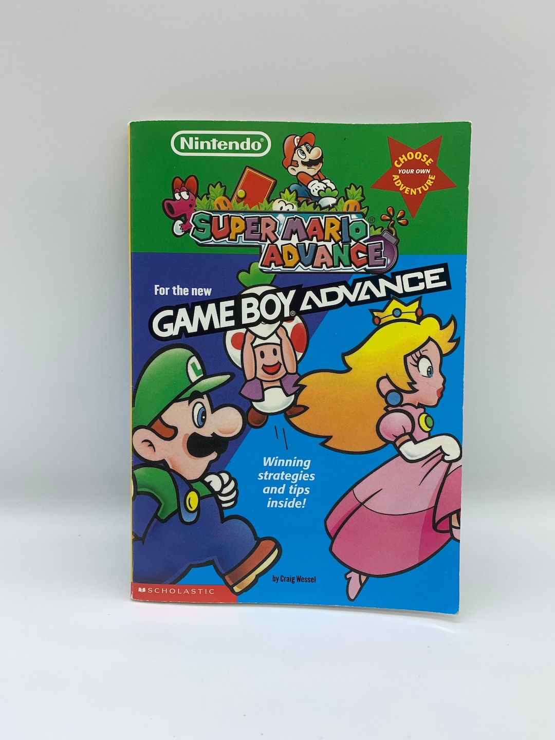 Super Mario Advance Choose Your Own Aventure Book, Nintendo Super Mario ...