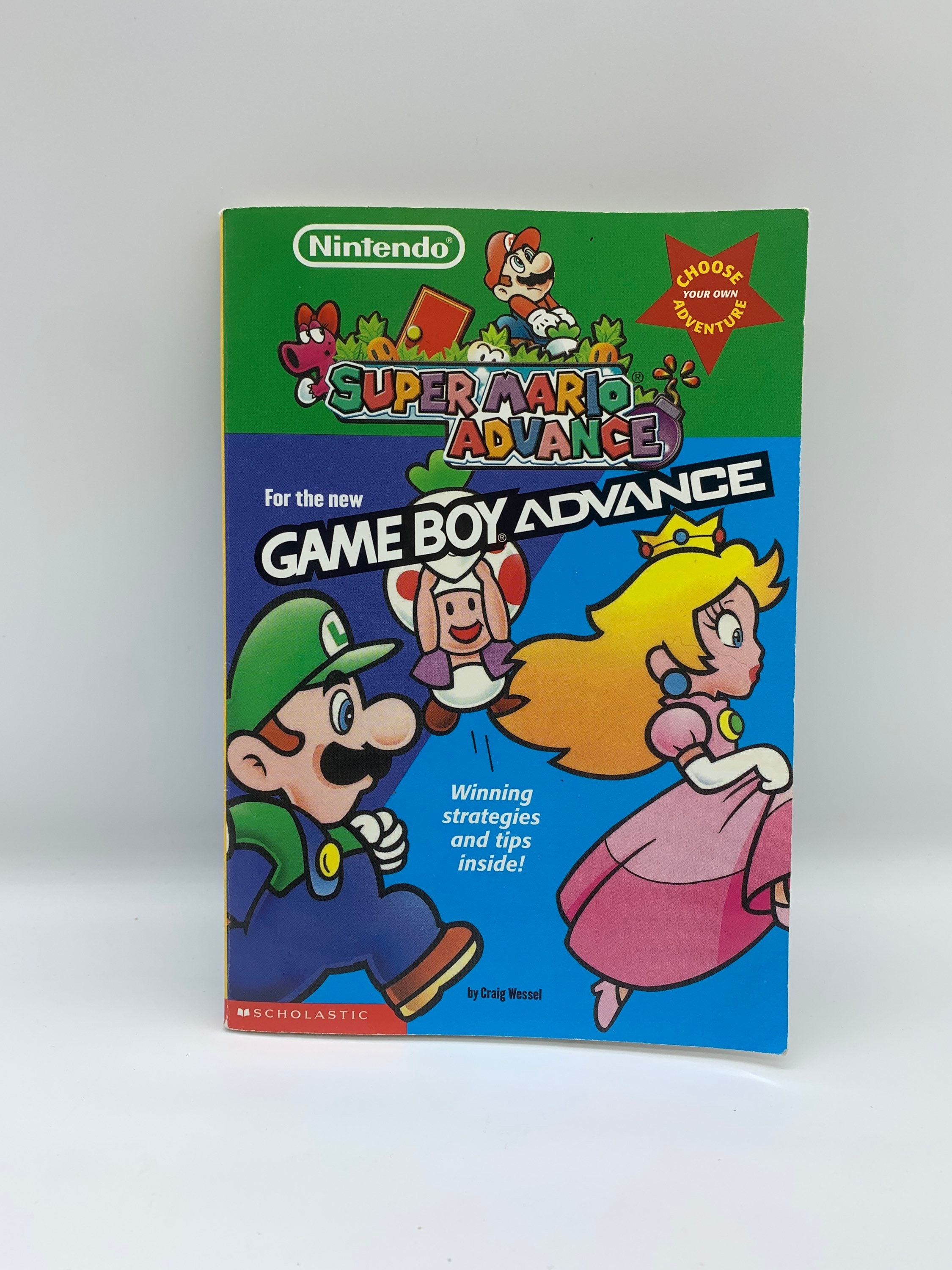 Super Mario Advance Choose Your Own Aventure Book, Nintendo Super Mario ...