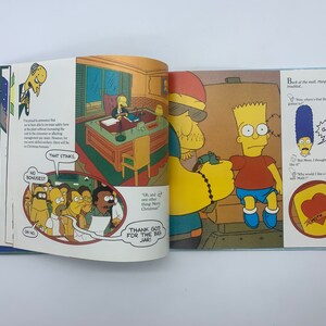Vintage Matt Groening’s the Simpsons Xmas Book 1990, First Edition the ...
