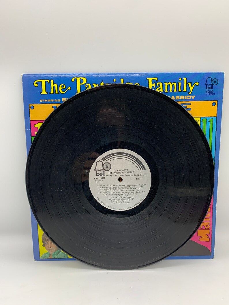 Vintage the Partridge Family up to Date Vinyl Record Starring - Etsy