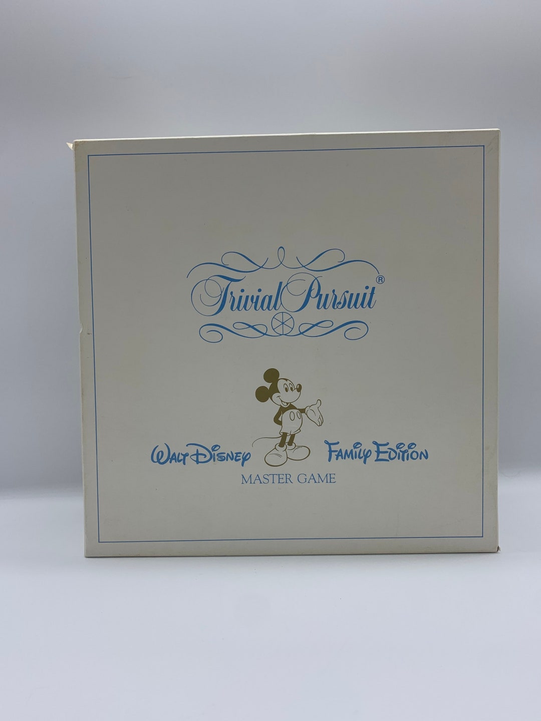 Vintage Walt Disney Family Edition Trivial Pursuit, 1985 Trivial ...