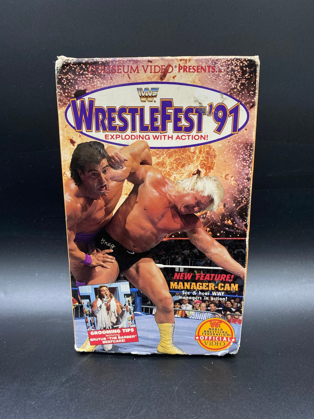 Vintage WWF Wrestlefest ‘91 VHS, Coliseum Video Presents Wrestlefest ‘91 Vhs, 1991 Wwf ...