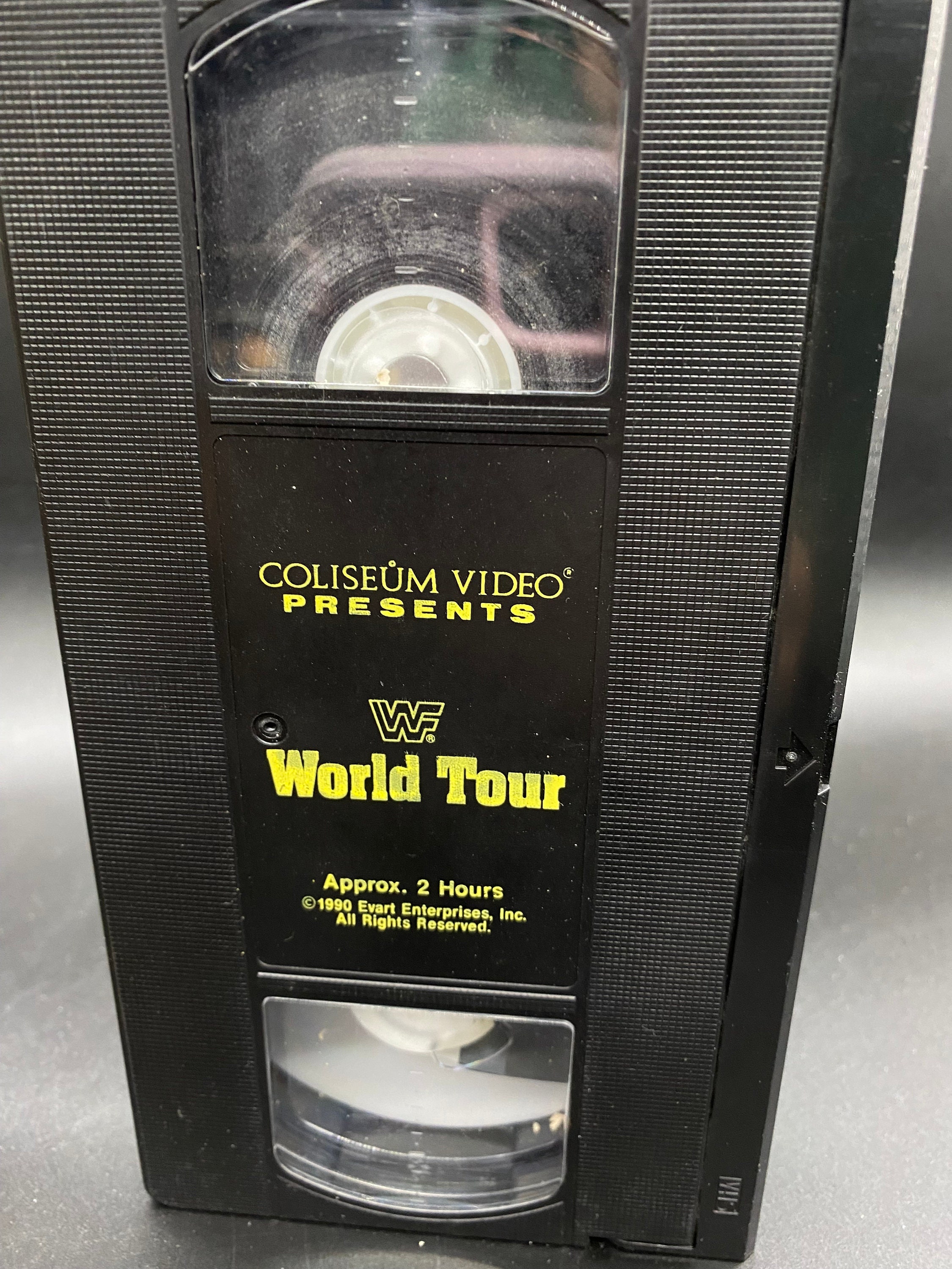 Vintage WWF World Tour VHS, Coliseum Video Presents Wwf World Tour VHS ...