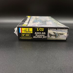Heller 1/72 AMD-BA Dornier Alpha Jet Model Kit, New Old Stock Heller No ...