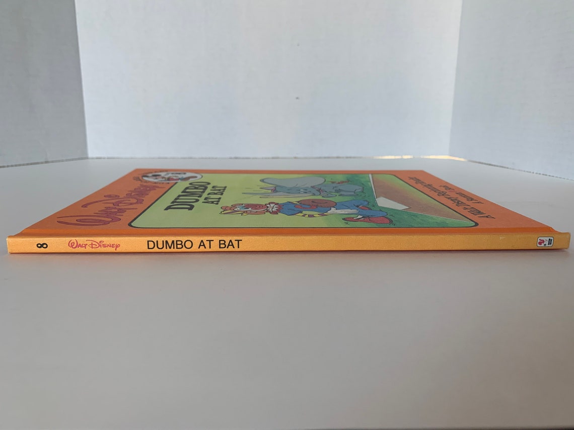 Walt Disney Dumbo at Bat 1986 Fun-to-read Library Volume 8 A - Etsy