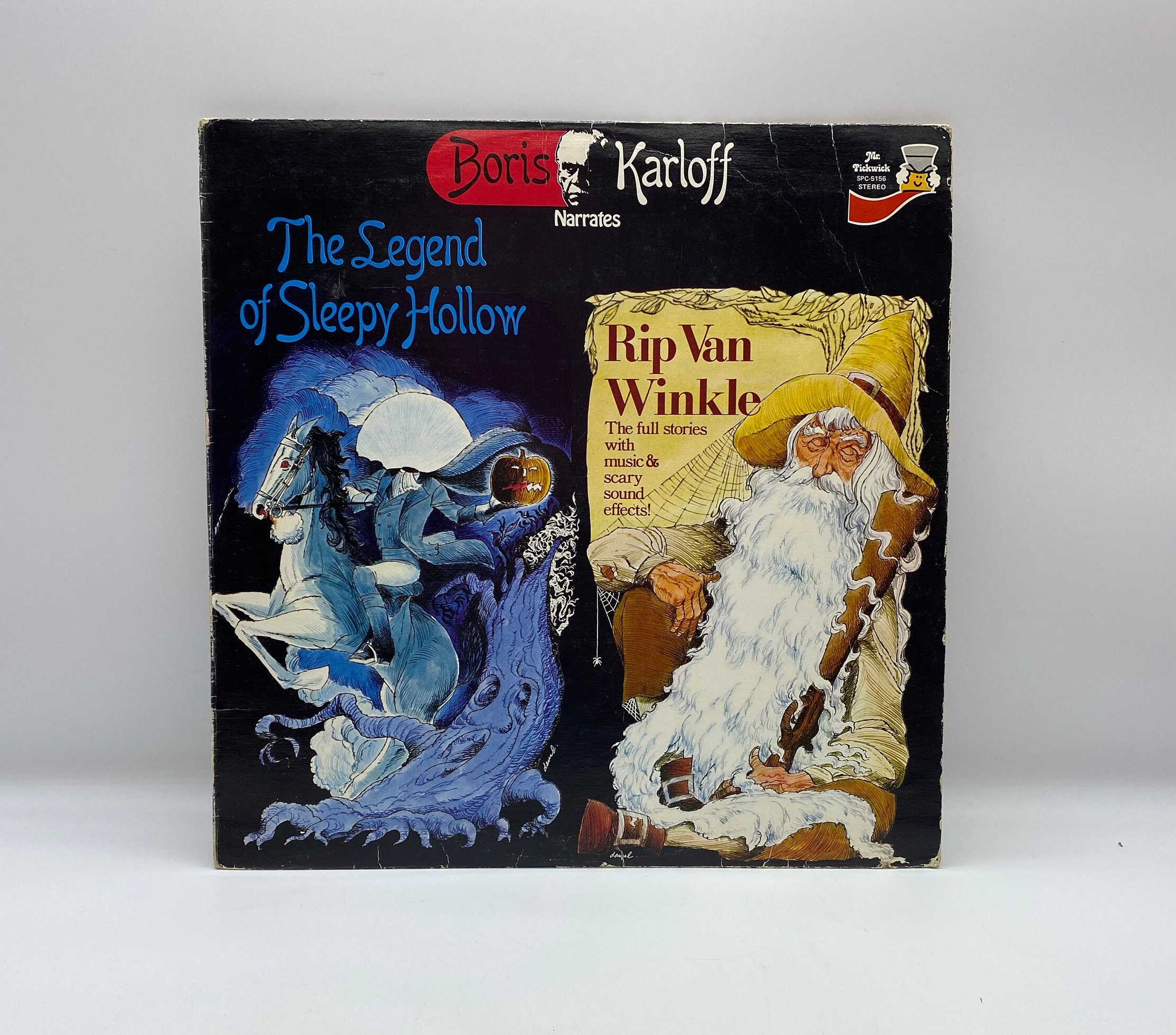 Boris Karloff Narrates the Legend of Sleepy Hollow Rip Van Winkle the ...