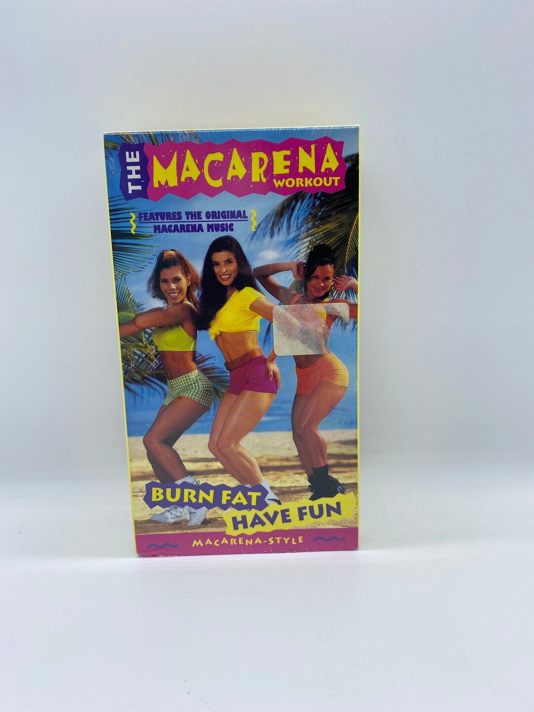 Macarena Workout VHS Features the Original Macarena Music, Burn Fat Have Fun Macarena Style, the ...