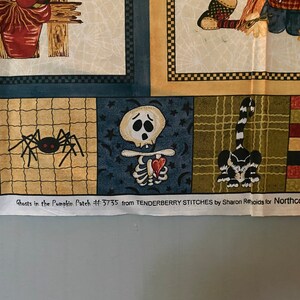 Ghosts in the Pumpkin Patch Quilt Panel 3735, Ghosts in the Pumpkin ...