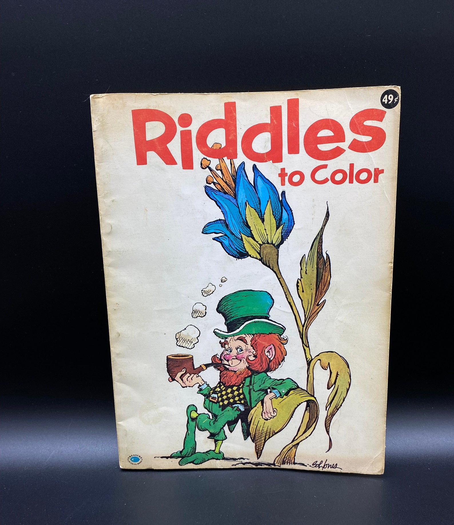 1971 Riddles to Color Coloring Book, Riddles to Color Coloring Book ...
