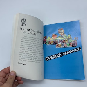 Super Mario Advance Choose Your Own Aventure Book, Nintendo Super Mario ...