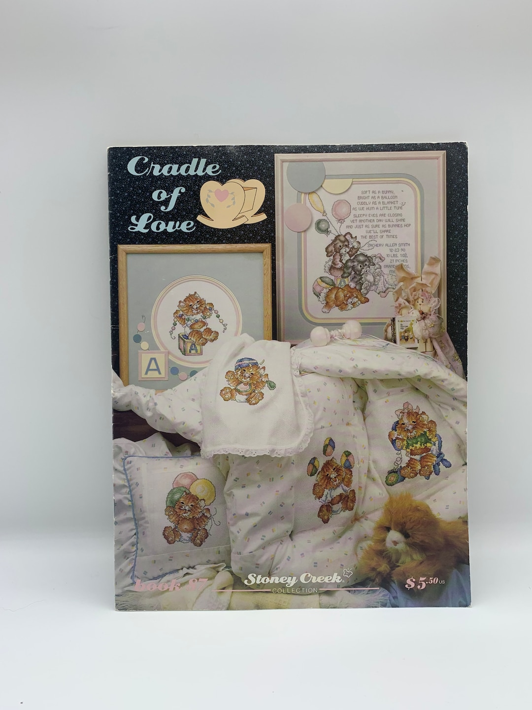 Baby Cross Stitch Stoney Creek Collection Book 87, Newborn Baby Cross ...