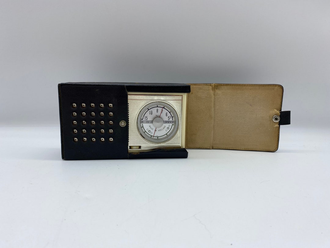 Vintage Philips Transistor Seven Radio in Leather Case, Philips ...