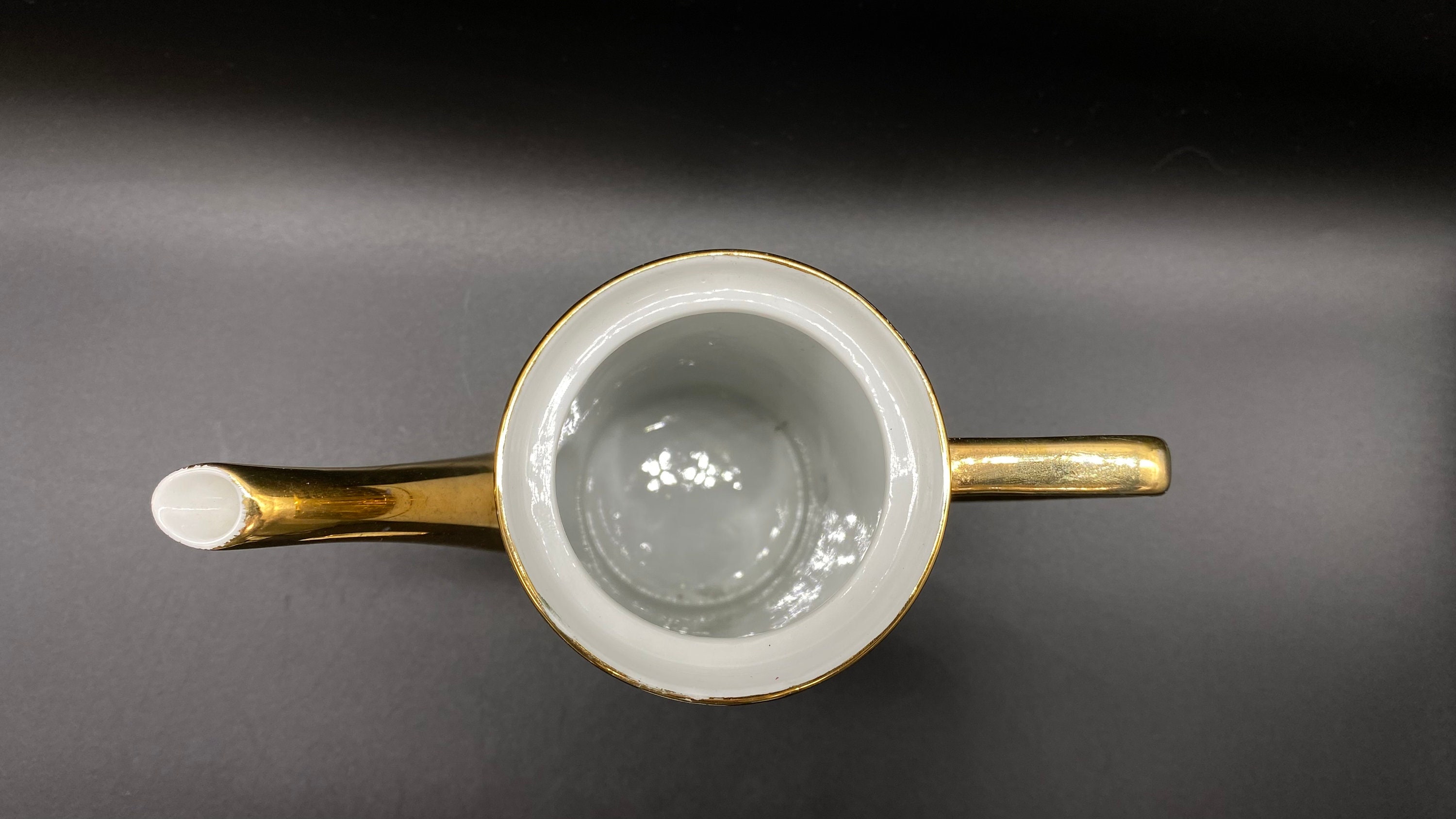 Royal Crown Imperial 22k Gold and White 6 Person Tea Set, 15 Piece ...